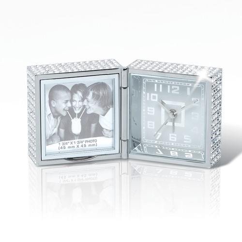 Bling-Bling Quartz Desk Clock with frame | eBay