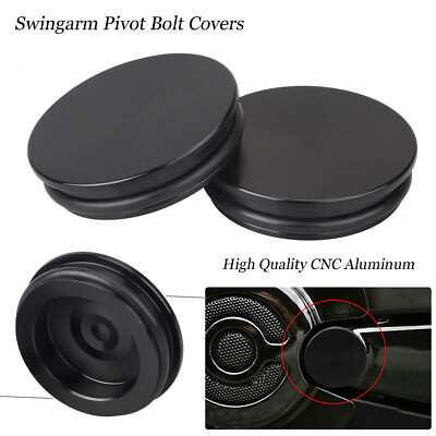 Black Swingarm Pivot Covers Fit For Harley V-Rod VRSCF VRSCR VRSCDX ...