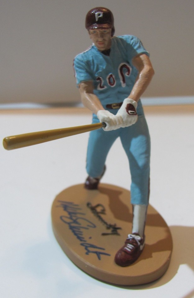 Mike Schmidt Signed Gartlan Figurine New in Box COA #30/10000 | eBay UK