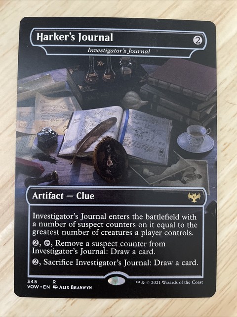 MTG Investigator's Journal Innistrad: Crimson Vow 345 Regular Rare for ...