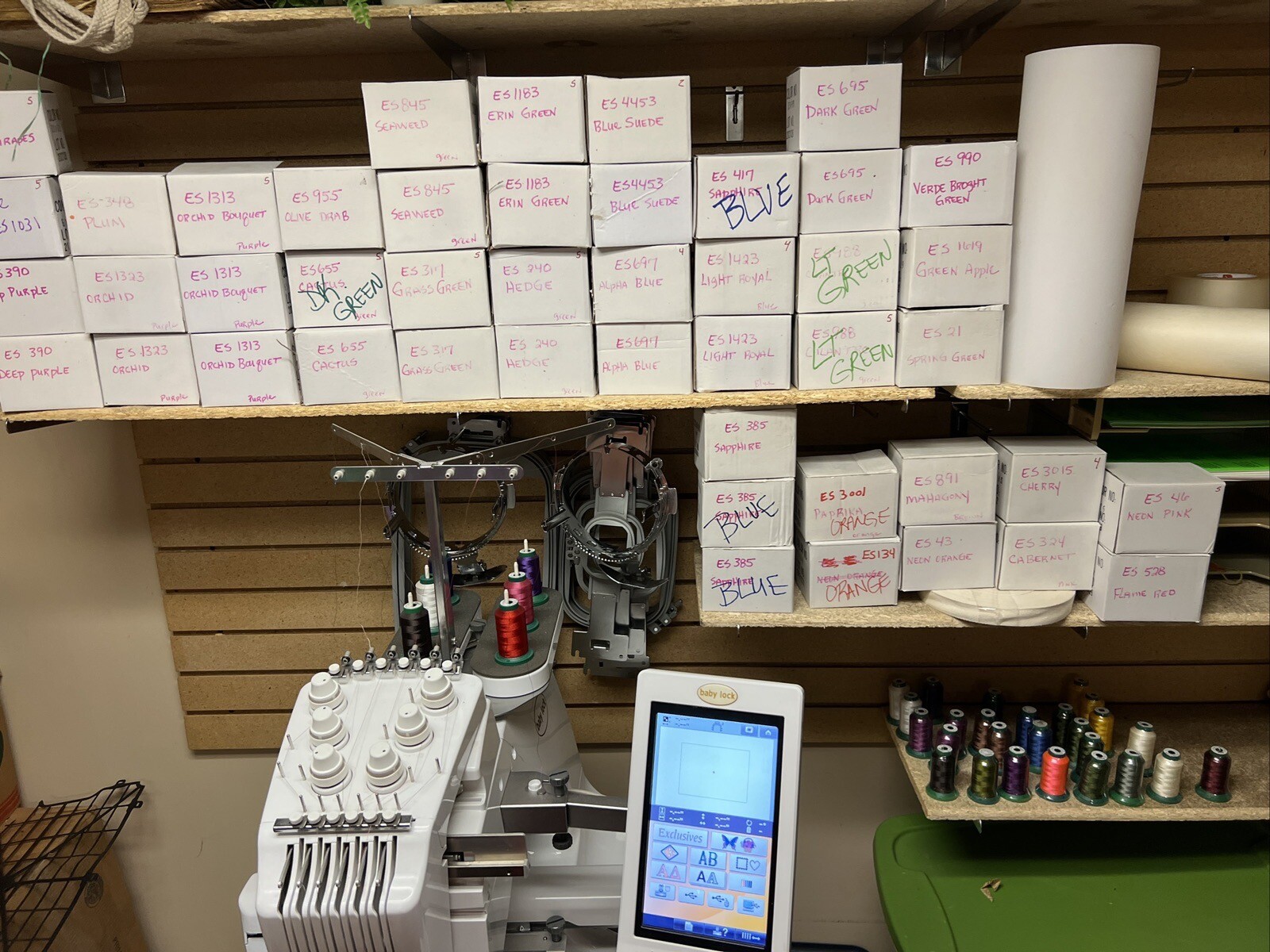 Baby Lock BND9 6 Thread Embroidery Machine | eBay