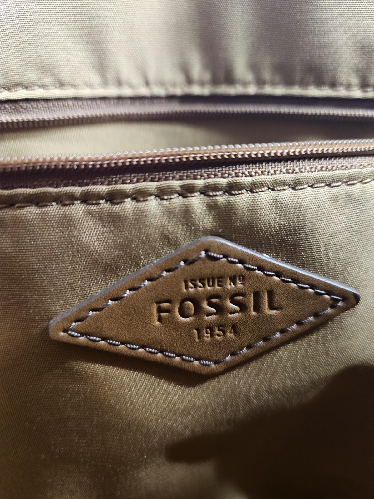 Fossil Felicity Signature Tote Handbag Taupe Tan | eBay