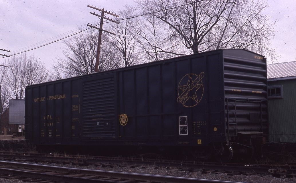 MA AND PA Maryland & Pennsylvania Railroad Train Boxcar 1980 Photo ...