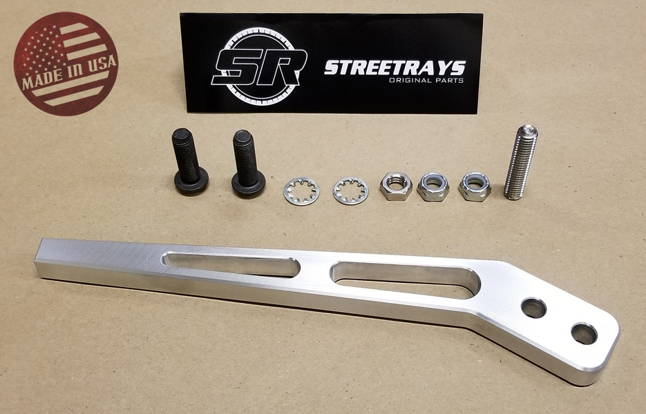 SR Billet 10" Bent Shifter Handle Lever for Tremec T5 T45 T56 Hurst ...