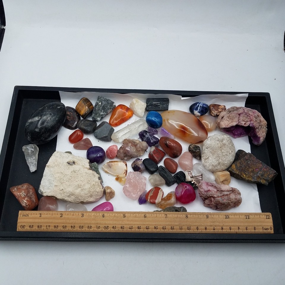 Lot Of Multicolor Specimen Druzy Agate Amber Loose Gemstones 3.4Lb | eBay