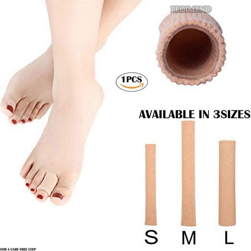 Pedimend Toe Cushions Big Toe Cover Caps Gel Lined Toe Protector ...