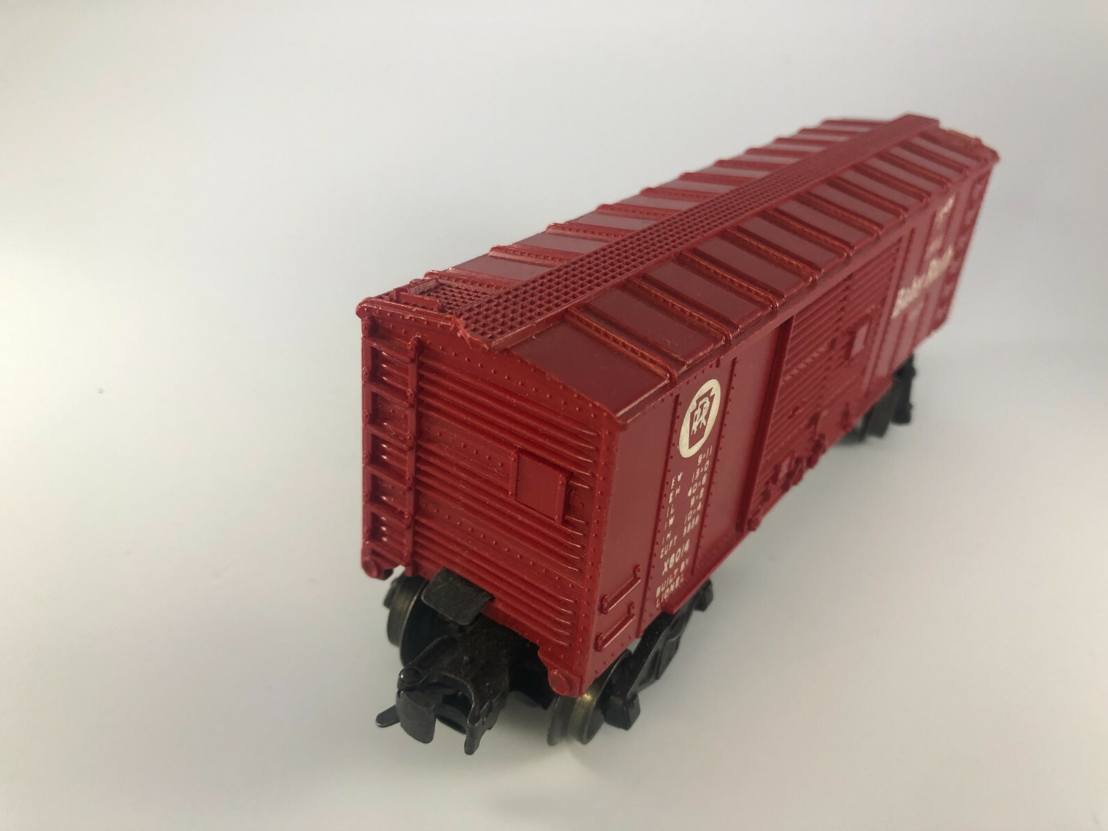 1955 Postwar Lionel Curtiss Baby Ruth 6014 Red Box Car Pennsylvania ...