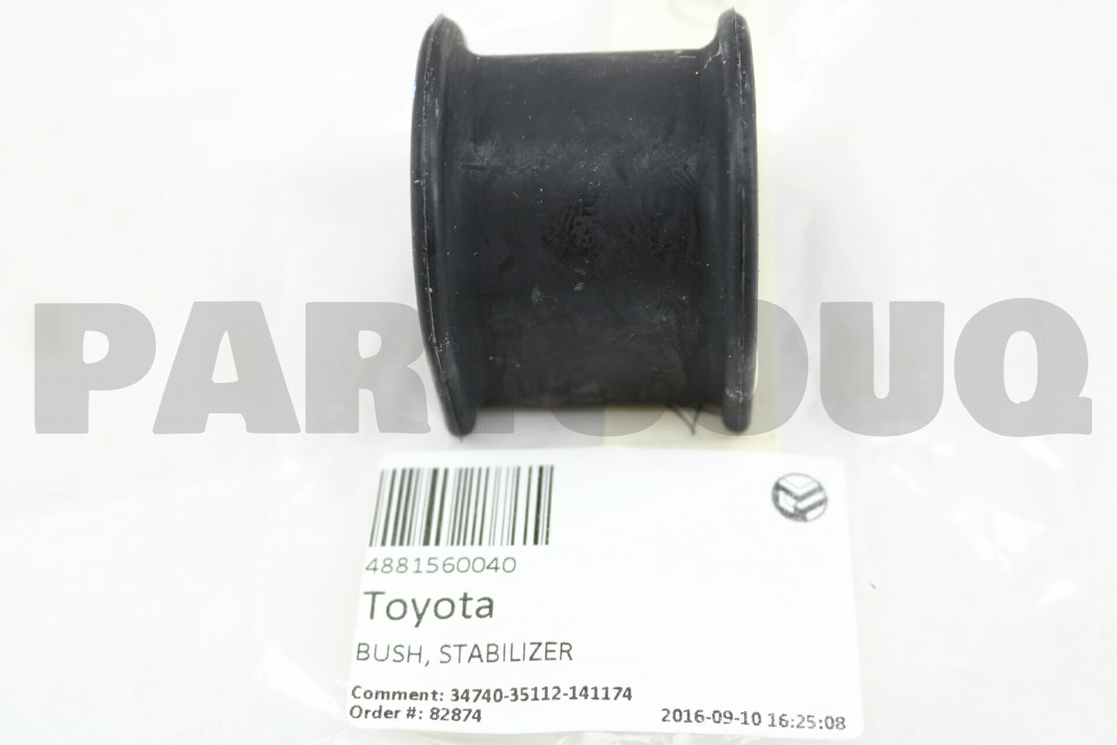 4881560040 Genuine Toyota BUSH, FRONT STABILIZER BAR, NO.1 48815-60040 ...