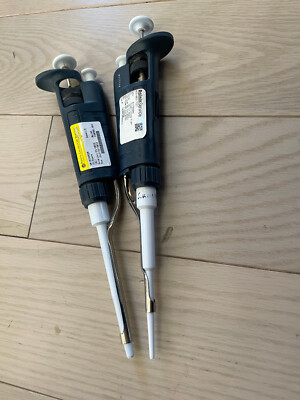 Gilson Pipet pipetman Pipettor pipet set P20 P200 2-20ul 20-200ul srf ...