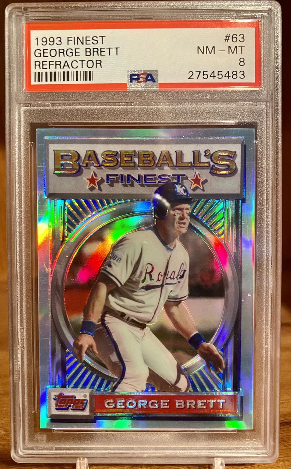 1993 Topps Finest - Refractor #63 George Brett for sale online | eBay