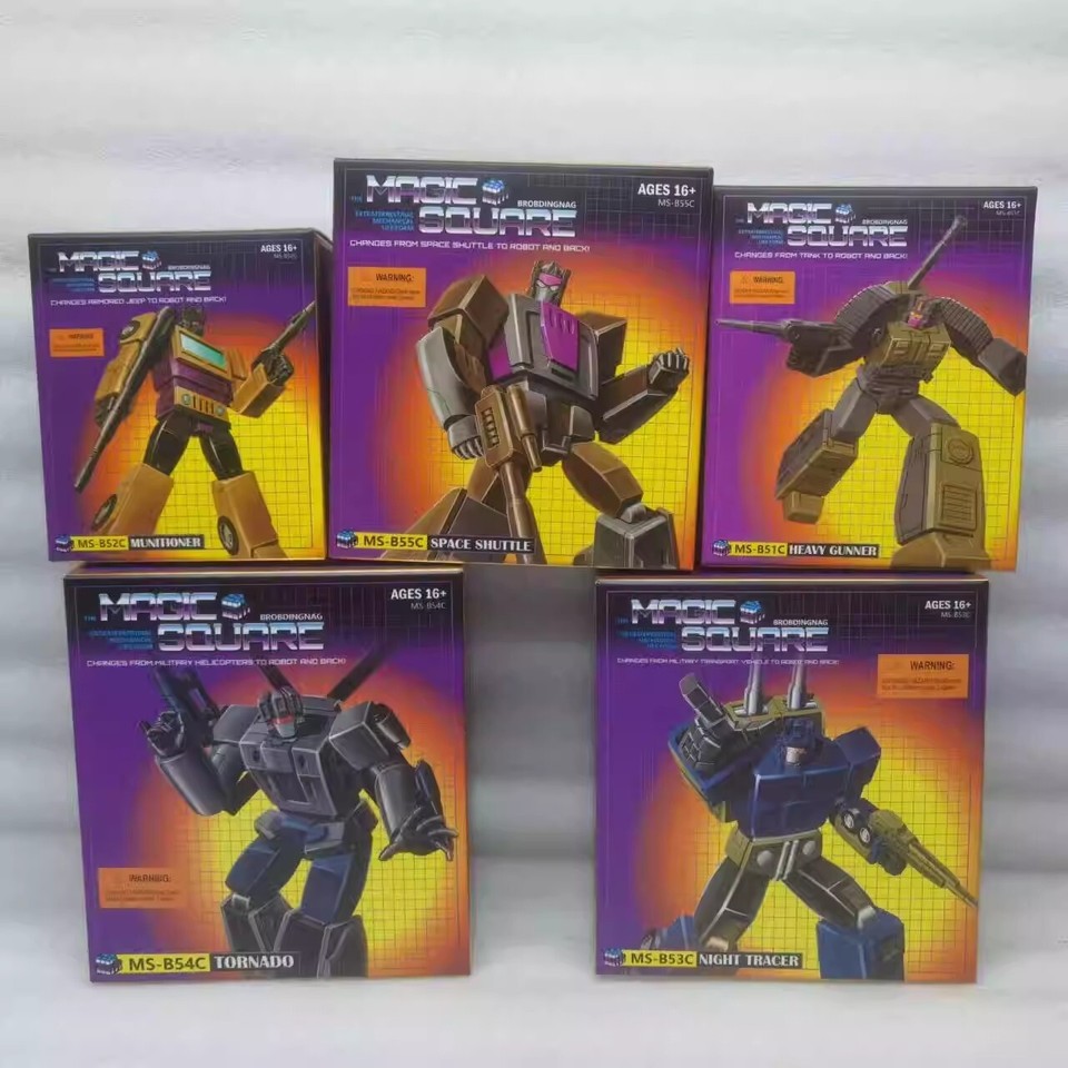 Magic Square Bruticus Onslaught Blast Off Vortex Brawl Swindle G1 Ver ...