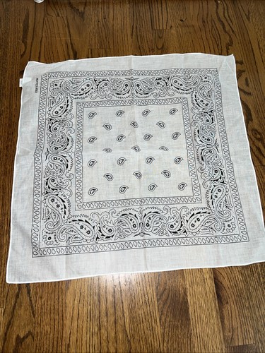 Pack of 10 Large Paisley 100% Cotton Printed Bandana - 21x 21 inches | eBay