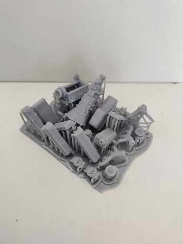 1/25 scale 3d Print 454 Big Block With High Rise Intake And Blower | eBay