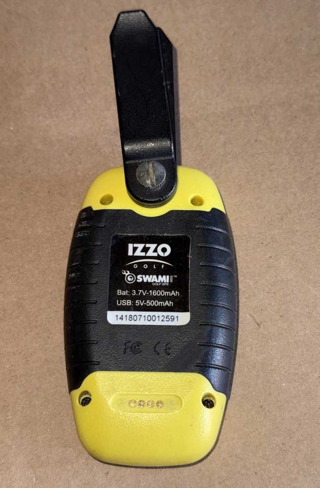 Izzo Swami 5000 Golf GPS Rangefinder – Handheld, Yellow/Black | eBay