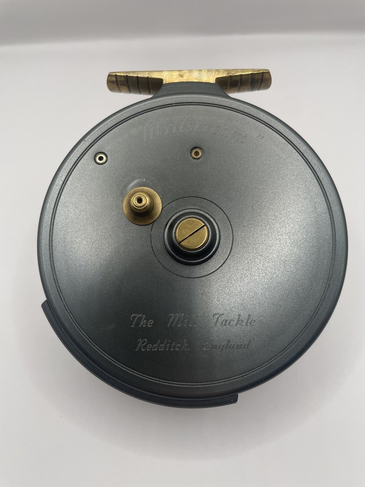 Mint Garry Mills MTC Millstream Centrepin Reel no.20 rare RHW model ...