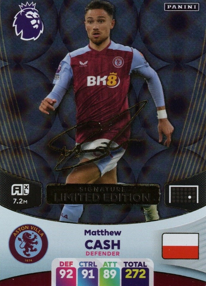 Panini Premier League Adrenalyn 2024 23 24 Limited Legend Golden Baller ...