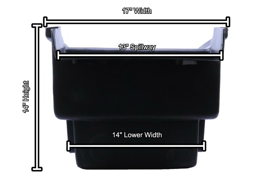 EasyPro WF10E Prelude Waterfall Filter Box-pond-biofilter-filtration ...