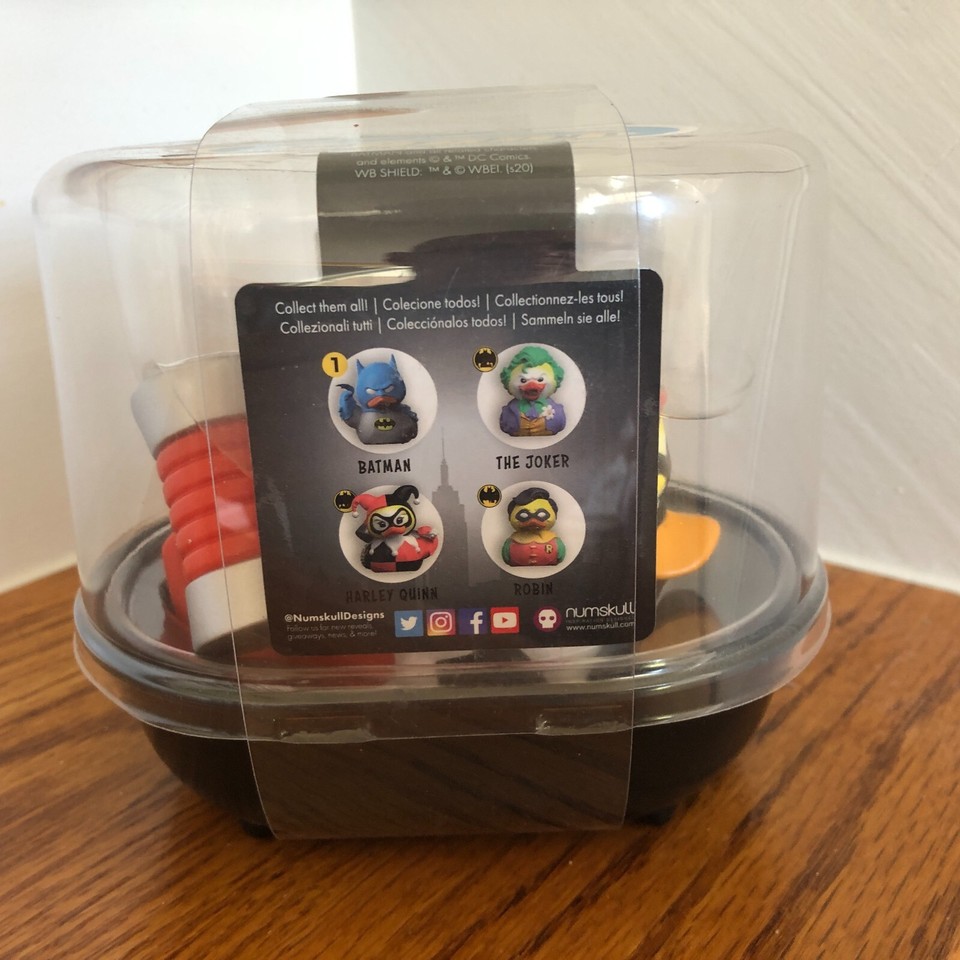 TUBBZ #3 DC HARLEY QUINN DUCK Cosplaying Batman figure NEW sealed ...