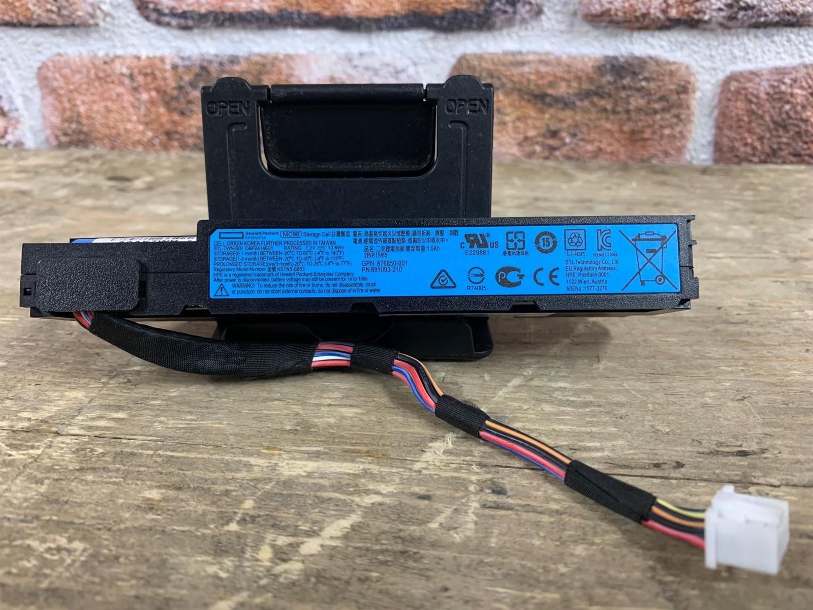 Genuine HP MC96 96W Smart Array Battery Module 881093-210 878643-001 ...