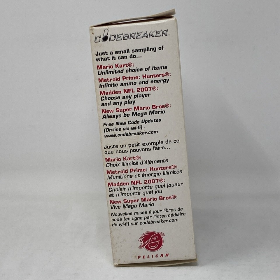 Code Breaker Nintendo DS Cheat Accessory In Box (G1) | eBay