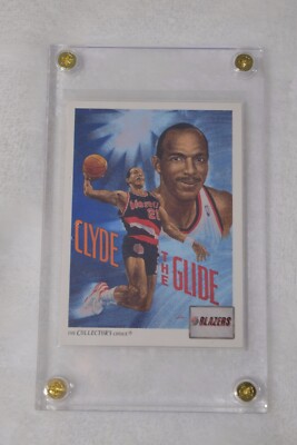 91-92 UpperDeck Collector's Choice CLYDE THE GLIDE DREXLER 91-92 UpperDeck Collector's Choice CLYDE THE GLIDE DREXLER