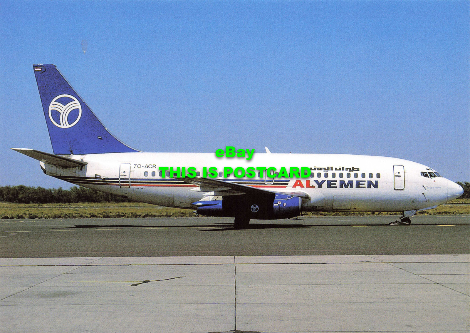 L215961 Alymen B 737 2R4C. 70 ACR. at Sharjah. O. K. C. No. A 279 ...