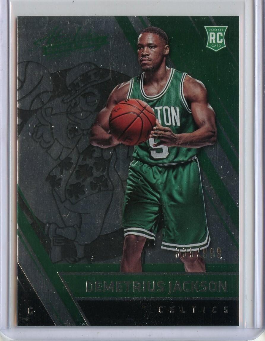 2016-17 Absolute Memorabilia #189 Demetrius Jackson RC Serial #335/999 ...