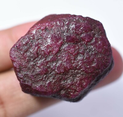 230.95 Ct Natural Mozambique Red Ruby GGL Certified Specimen Rough ...