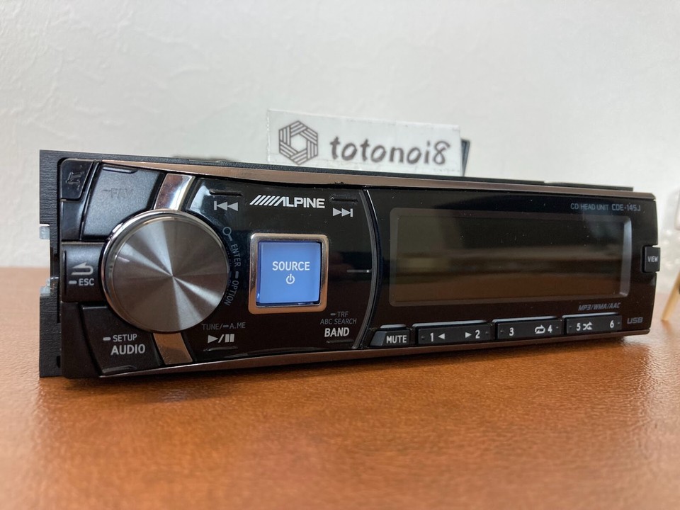 Alpine CDE-145J CD Player Car Audio - Operation Confirmed | eBay
