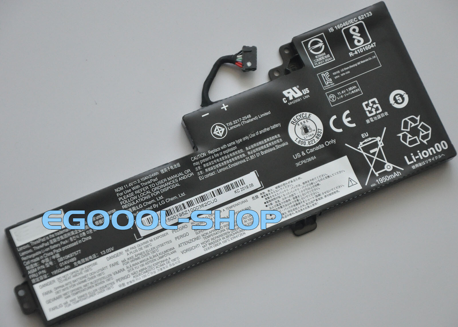 USA New Genuine 01AV419 01AV420 01AV489 battery For Lenovo ThinkPad ...
