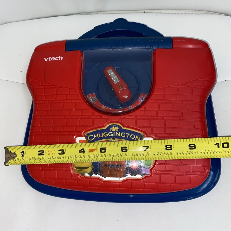 Vtech Chuggington Traintastic Laptop 2010 Works Train Educational RARE ...