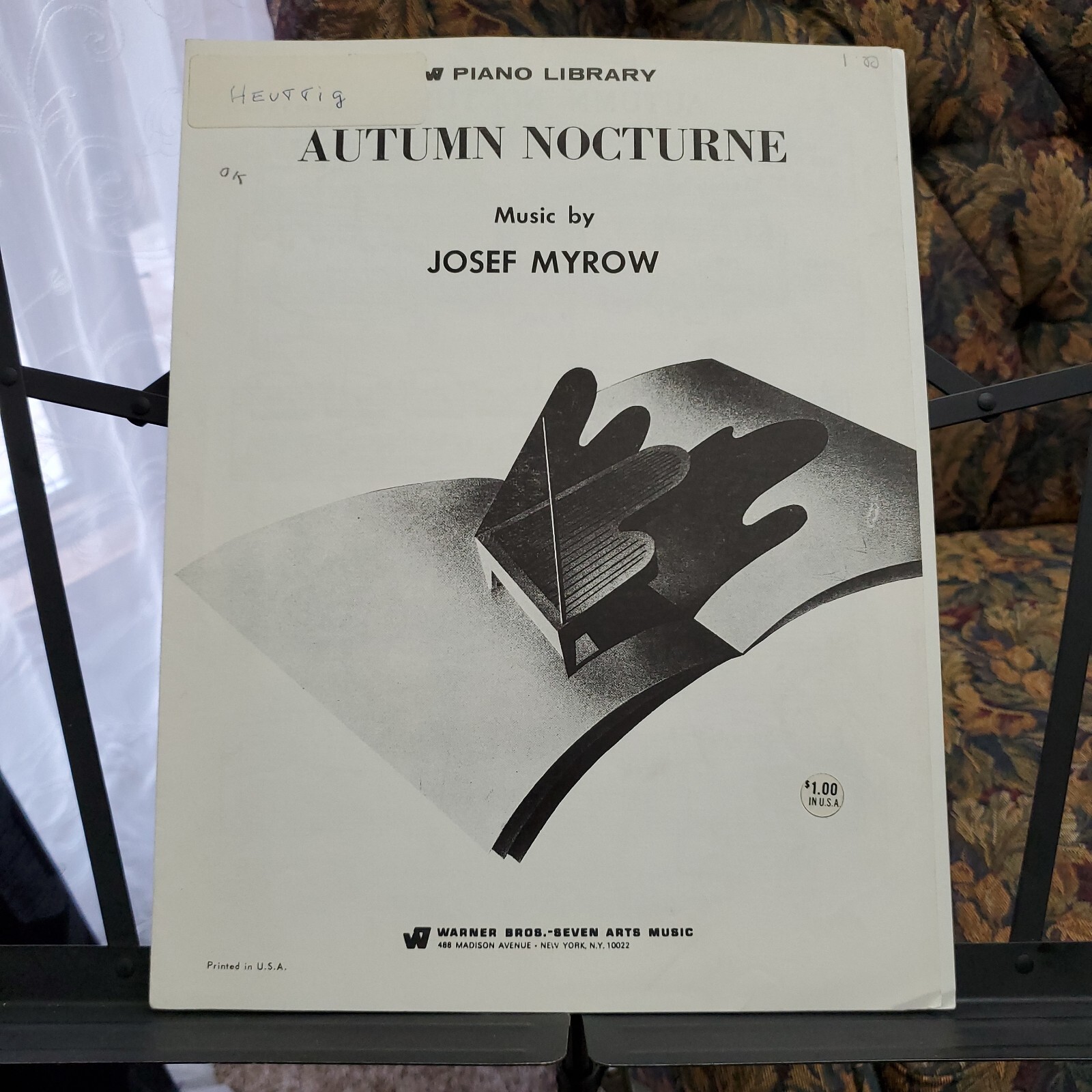 "Autumn Nocturne" By Josef Myrow | eBay