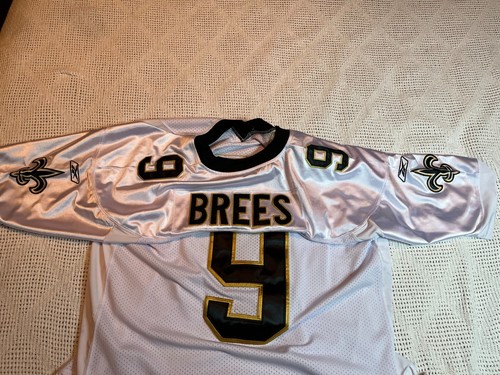 NFL Reebok Drew Brees New Orleans Saints Sewn Stitched Jersey Sz 52 | eBay