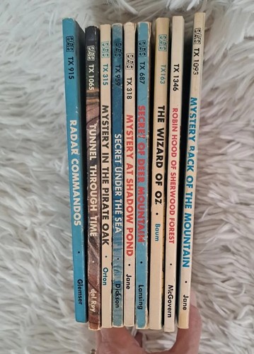 Lot of 9 Vintage SBS Scholastic Book Services Paperback Books 1960s and ...