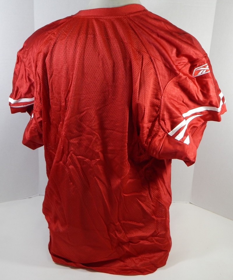 2010 San Francisco 49ers Blank Game Issued Red Jersey Reebok XXL ...