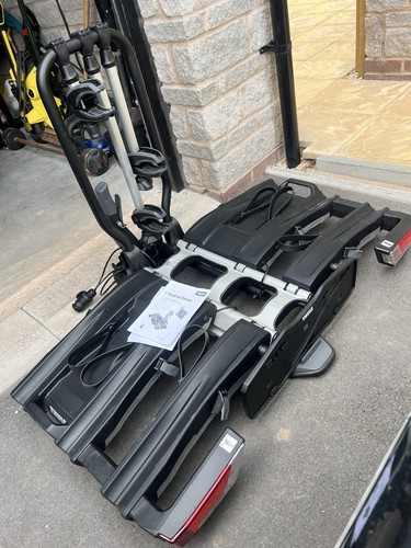 Thule Easyfold XT 3 Cycle Carrier Bike Rack Tow Bar Foldable | eBay UK