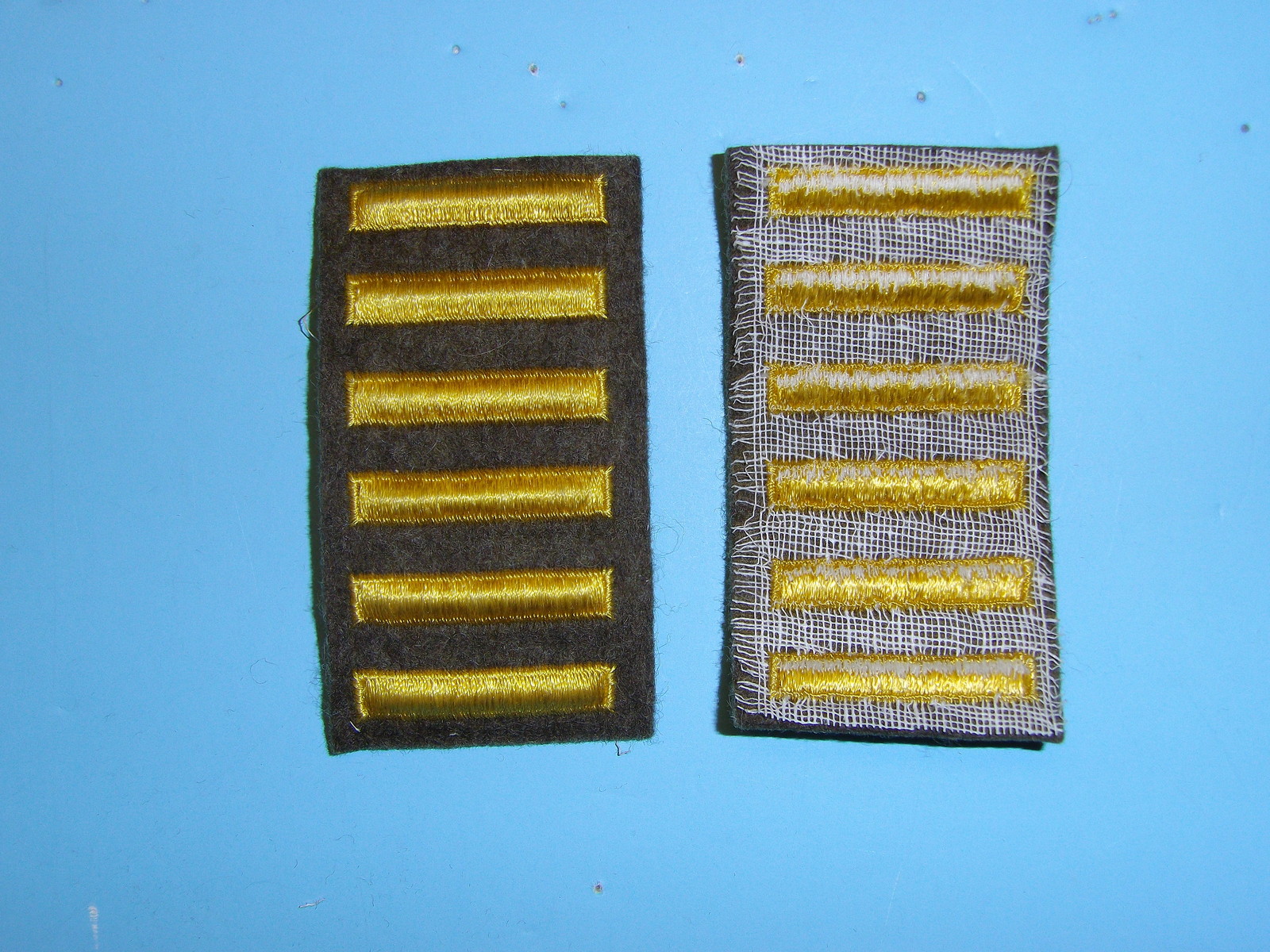 b1653-6 WW 2 US Army Overseas Bars EM style 6 bars | eBay