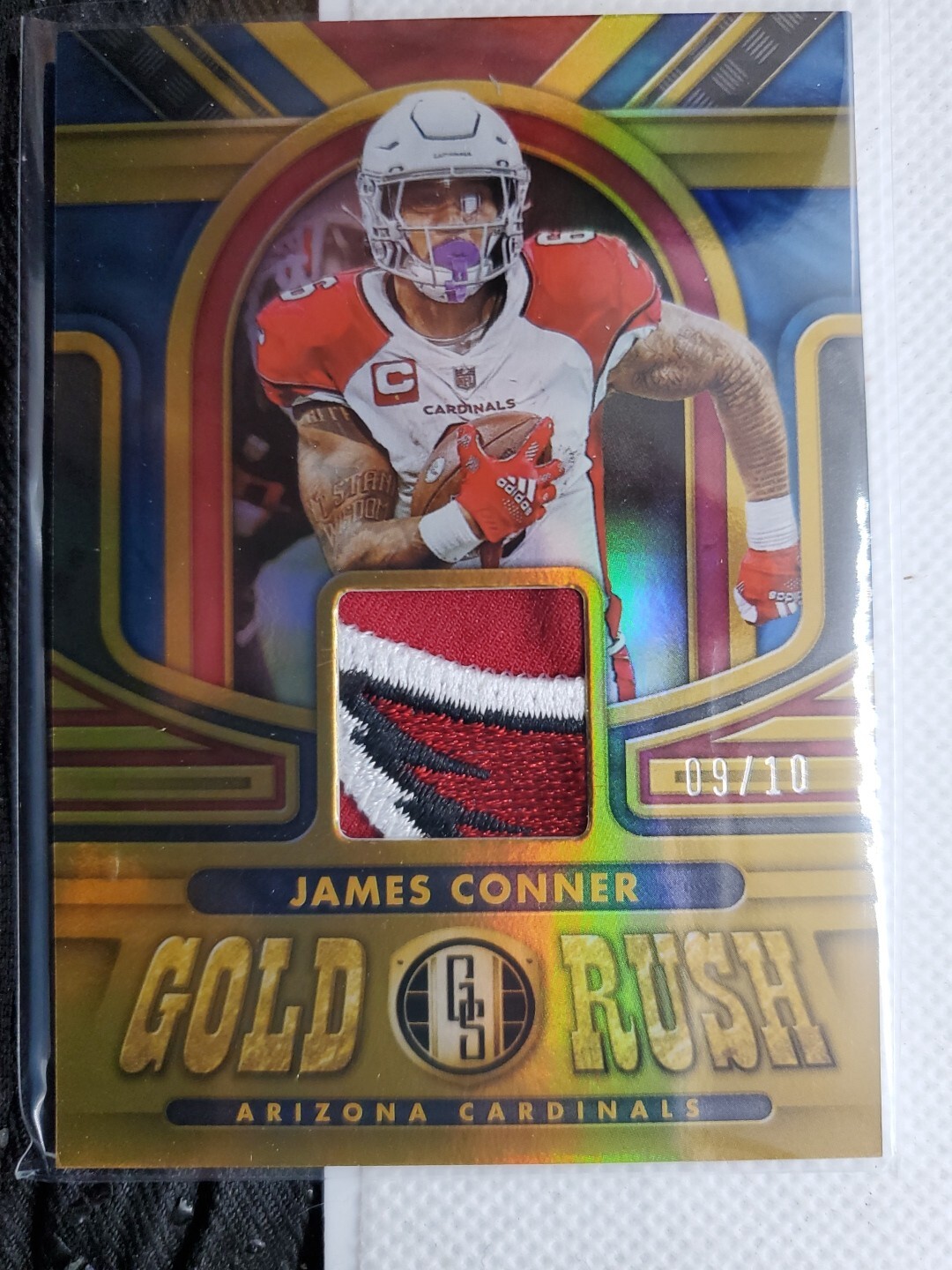 2023 Panini Gold Standard - Gold Rush Sapphire #GR-JC James Conner /10 ...
