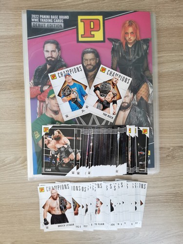 Panini WWE Debut Edition 2022 Basic Wrestling Cards, Legends ...