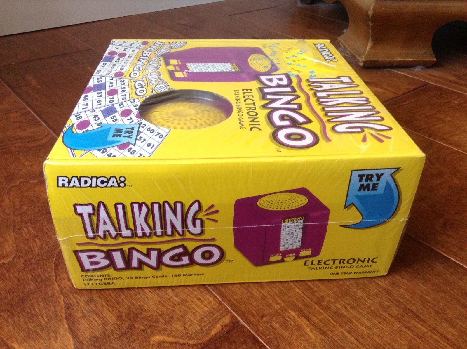 Vintage 1995 Radica Electronic Talking Bingo Game 1111GBBA HTF for sale ...