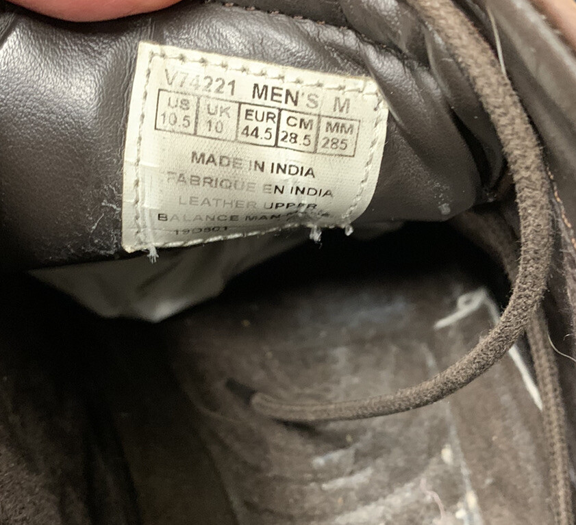 Rockport Men's Boots Charson Leather Chukka Boots Brown Lace Up Sz 10 ...