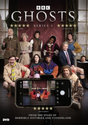 GHOSTS TV SERIES COMPLETE SEASON FOUR 4 New Sealed DVD British BBC TV ...