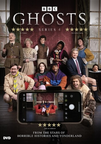 GHOSTS TV SERIES COMPLETE SEASON FOUR 4 New Sealed DVD British BBC TV ...