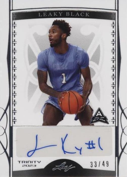 2022-23 Leaf Trinity - Leaky Black #BA-LB1 Silver /49 (AU, RC) for sale ...