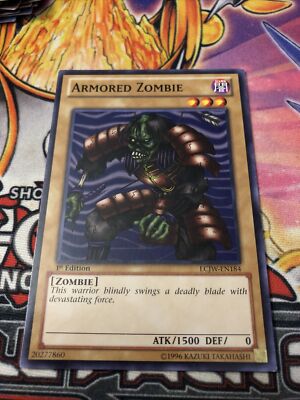 Yugioh! Armored Zombie - LCJW-EN184 - Common - 1st Edition Near Mint ...