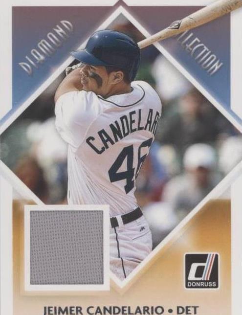 2018 Panini Donruss - Diamond Collection Jeimer Candelario #DC-JC (MEM ...