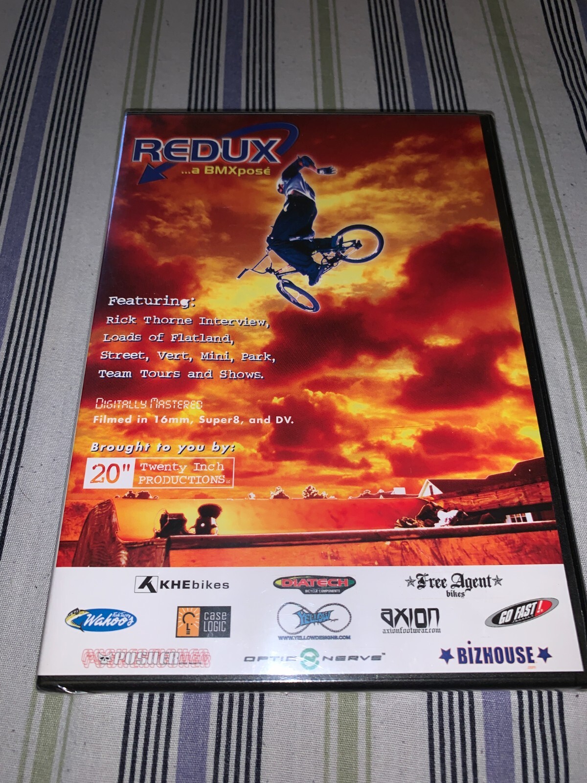REDUX A BMX POSE Twenty Inch Productions Rare BMX DVD 2003 Rick Thorne ...