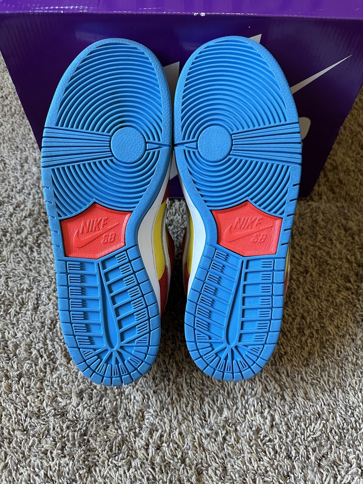 VNDS Nike SB Dunk Low Bart Simpson 2022 - Gem