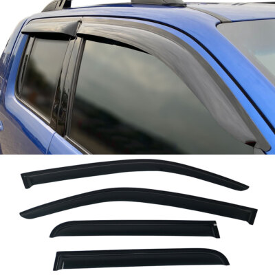 Wind Deflectors Window Sun Visors for VW Amarok 2010-2022 Double Cab ...
