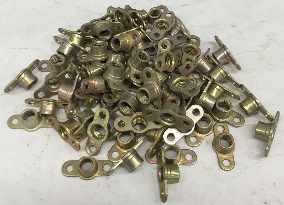 MS21069-3 NAS697X3 NUT 2 LUG STEEL CAD PLATE SIZE 10-32 100/EA PACKAGE ...